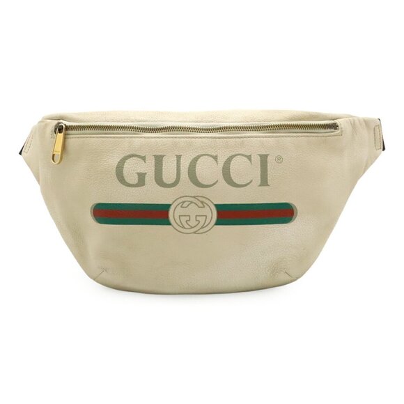 Gucci | Bags | Gucci Red Leather Fanny Pack | Poshmark